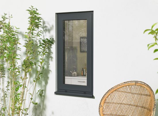 Aluminium windows in standard and bespoke sizes