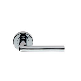 Internal Door Handle - Polished Chrome Straight Lever